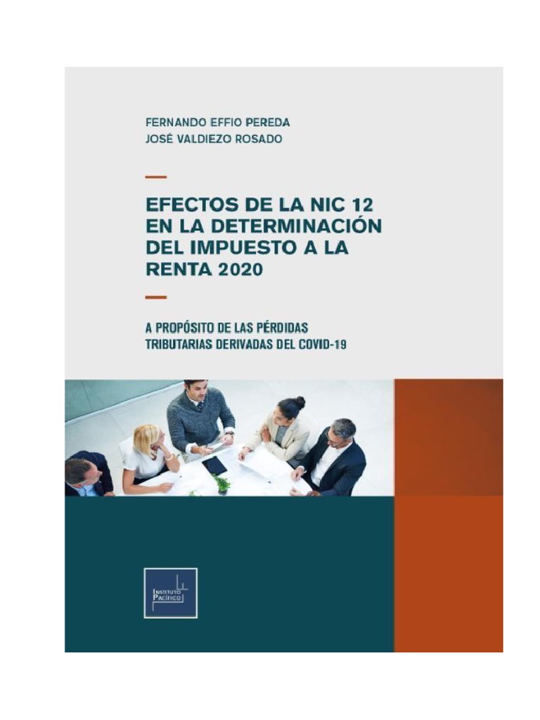 Efectos de La NIC 12 en La Determinación Del Impuesto A La Renta 2020 ...