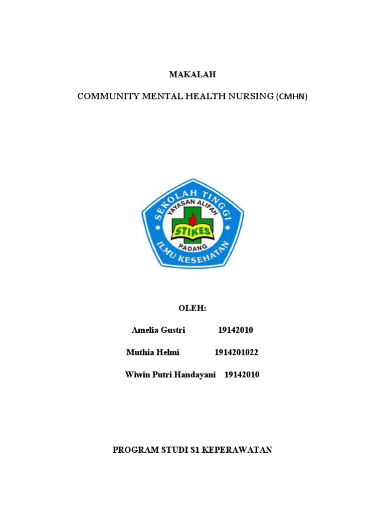 Makalah CMHN | PDF