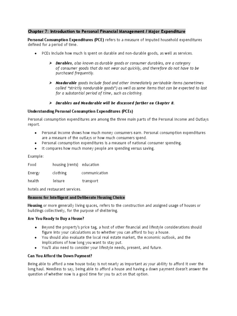 08 - PFM - Chapter 7 - Introduction To Personal Financial Management ...