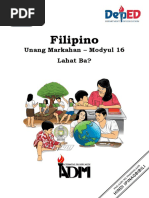 DLP - Filipino 4 - q4 - Week 2 - Panghalip Pamanggit | PDF
