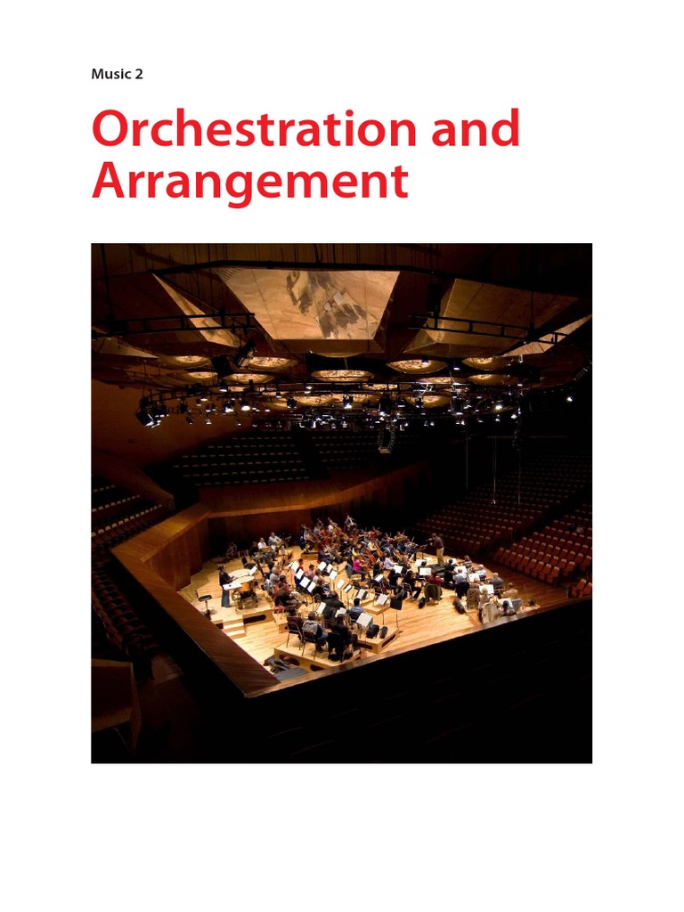 Music 2 Orchestration And Arrangement Sample Pdf Orchestras Pitch Music