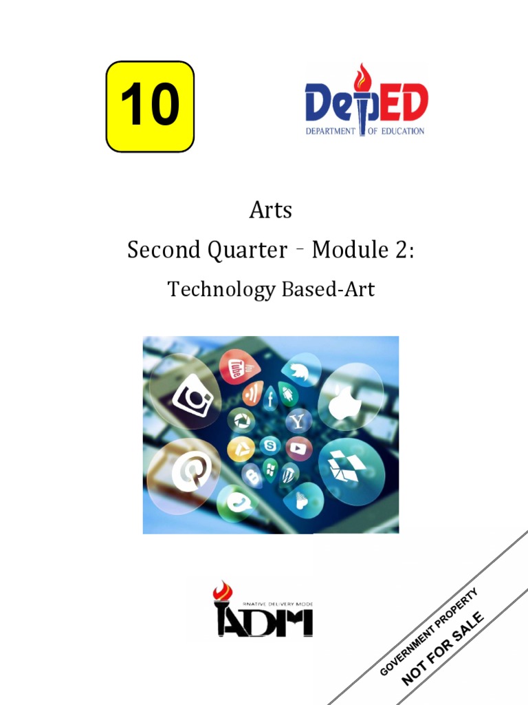 Arts Second Quarter - Module 2:: Technology Based-Art | PDF | Digital ...