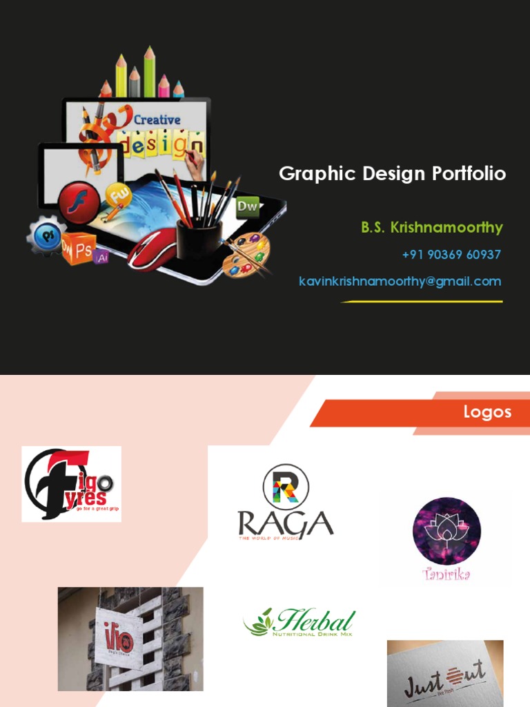 Graphic Design Portfolio: B.S. Krishnamoorthy | PDF