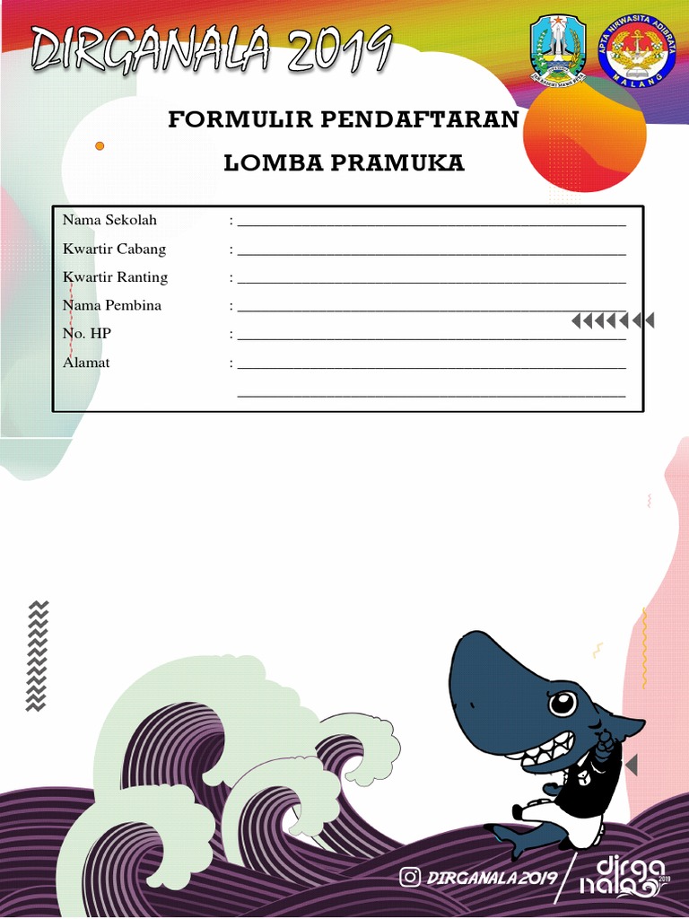 Formulir Pendaftaran Pramuka | PDF