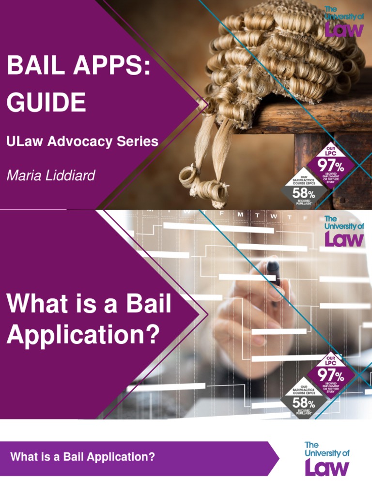 Bail App GUIDE | PDF | Bail | Arrest