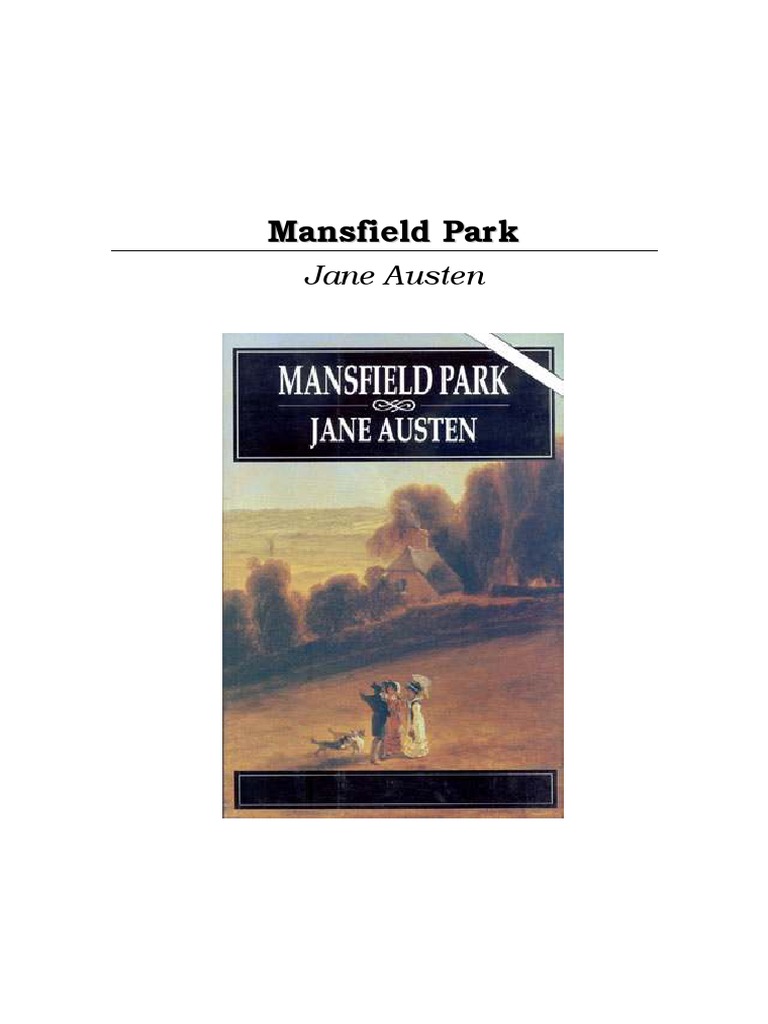 Mansfield Park | PDF | parque Mansfield | Jane Austen