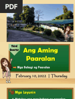 Mga Bahagi NG Aking Paaralan | PDF