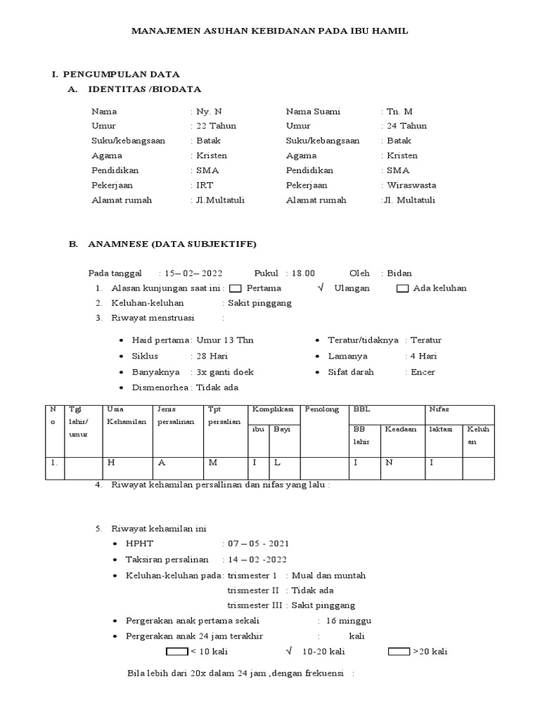 Askeb Ibu Hamil | PDF
