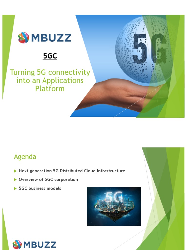 5GC: Transforming 5G into Applications | PDF | Cloud Computing ...