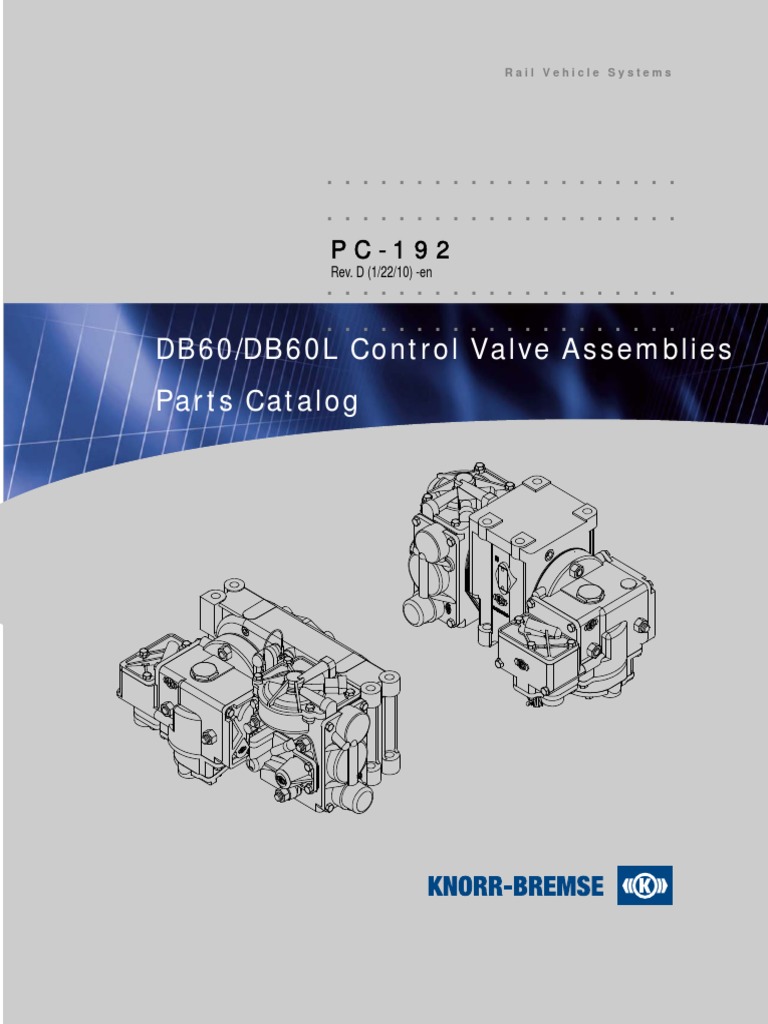 DB60/DB60L Control Valve Assemblies Parts Catalog: Rev. D (1/22/10 ...