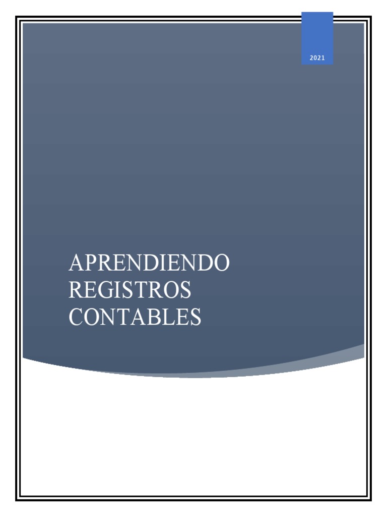 Registros Contables: Ejercicios y Respuestas | PDF | Contabilidad ...