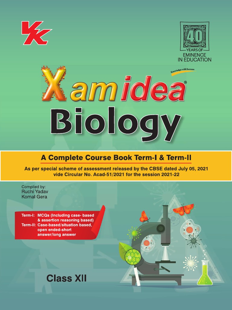 Xam Idea Biology - Class 12 Term 1 and 2 Question Bank | PDF | Sexual ...