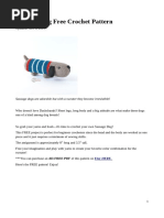 Sabel The Sabertooth | PDF | Crochet | Crafts