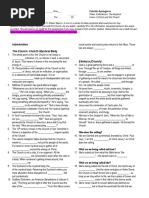 Meeting Jesus in The Sacraments Directed Reading Worksheets Chapter 1 | PDF