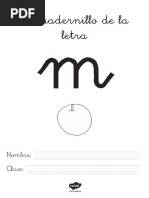 Letra M Cuadernillo | PDF