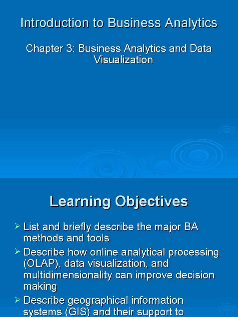Business Analytics and Data Visualization | PDF | Geographic ...