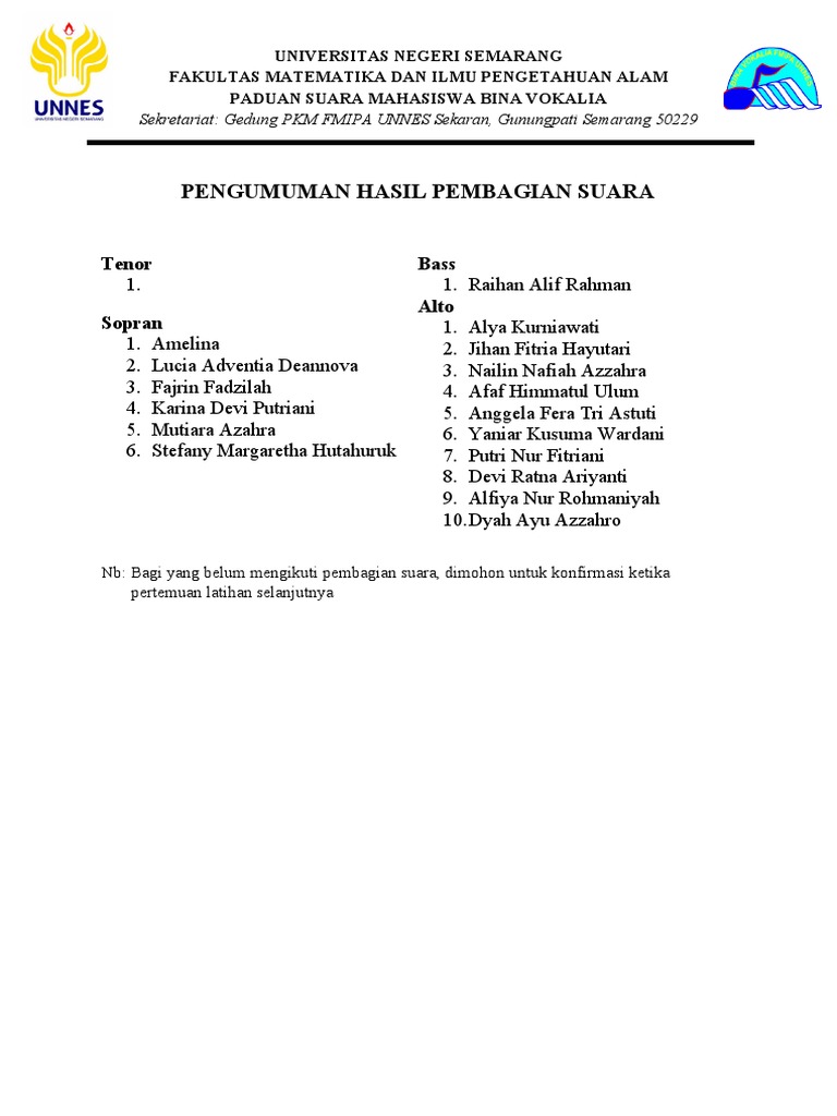 Pembagian Suara 2021 | PDF Pembagian Suara 2021 | PDF