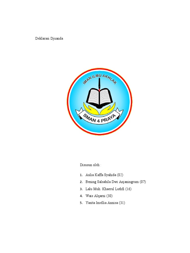 Deklarasi Djuanda 1957 | PDF