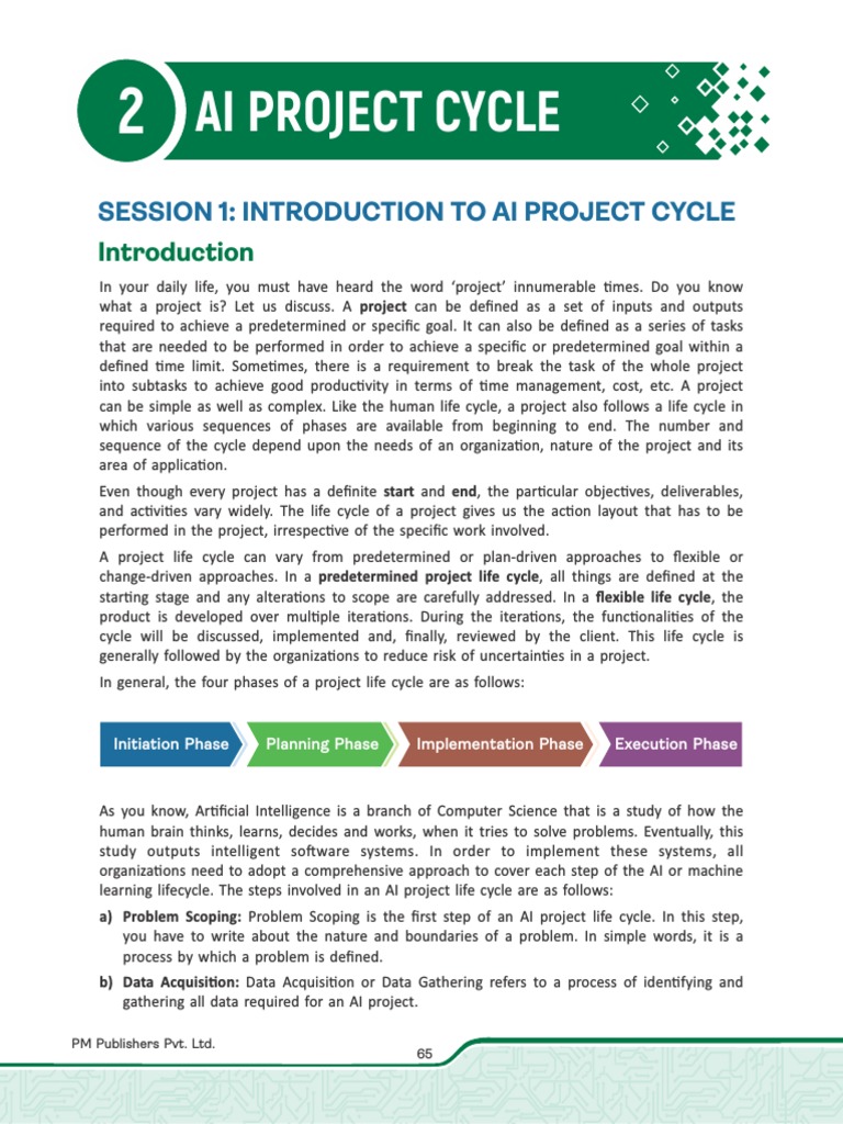 Ai Project Life Cycle | PDF | Artificial Intelligence | Intelligence ...