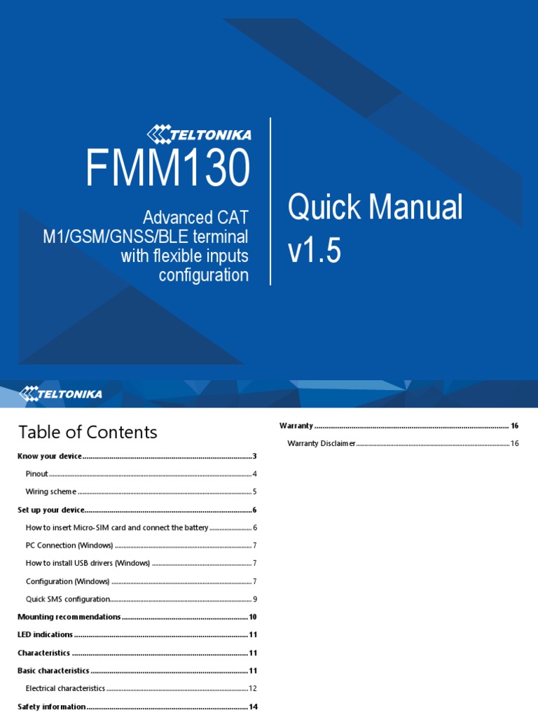 FMM130 Installation Quick Guide | PDF | Bluetooth | Device Driver