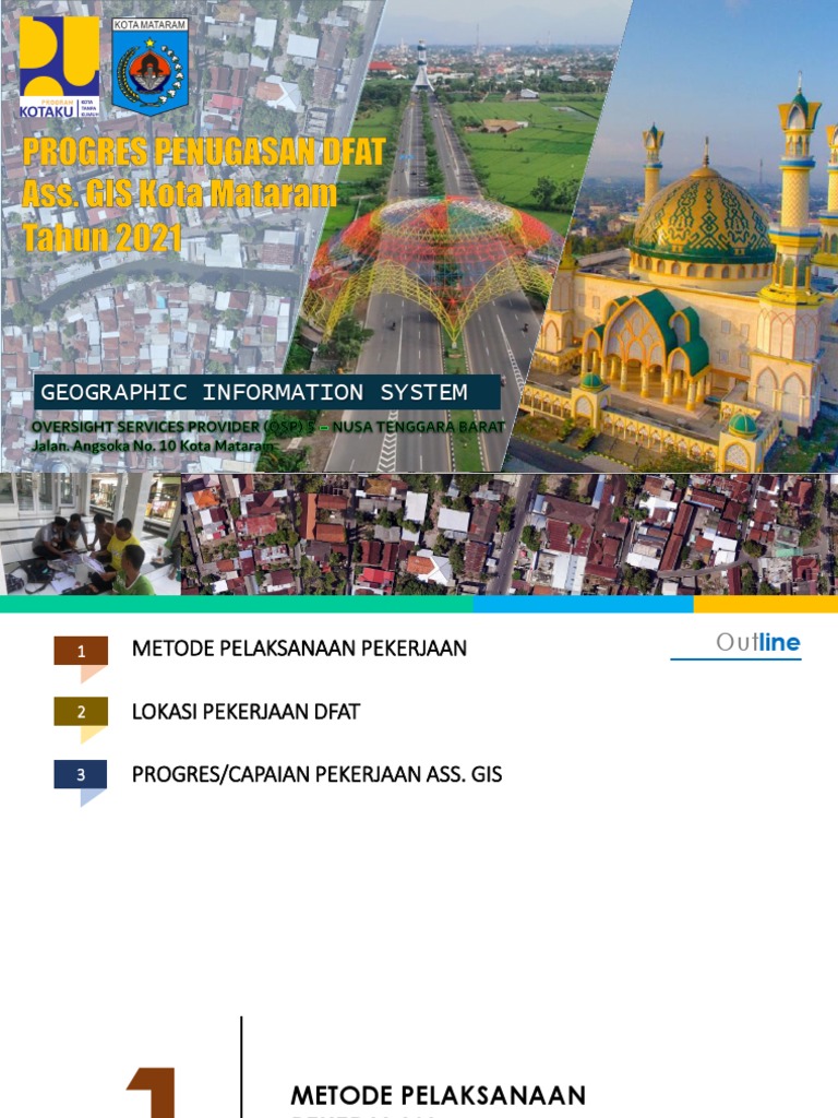 Monitoring Progress Pekerjaan Sistem Informasi Geografis di Kelurahan Bertais | PDF