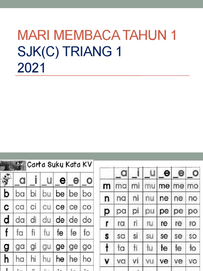 Mari Membaca Tahun 1 2021 | PDF