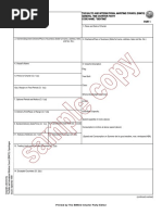 Standard Format For The Waste Delivery Receipt | PDF | Water Transport ...