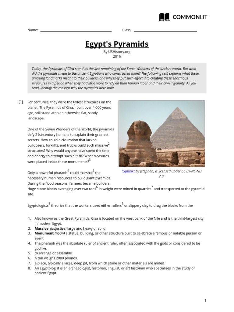 Understanding Egypt's Pyramids | PDF | Ancient Egypt | Ancient Egyptian ...