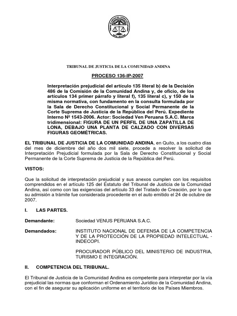Marcas Tridimensionales - Funcionalidad Objeto - Forma Esencial | PDF ...