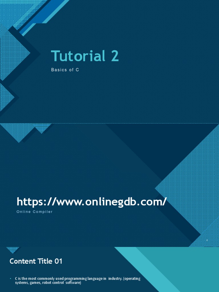 Programming in C Introduction | PDF | Computer Programming ...