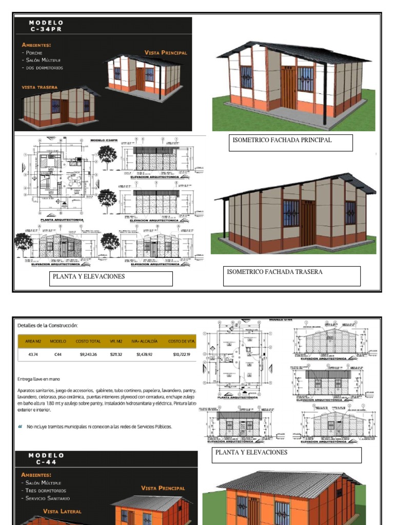 Sistema modular prefabricado en concreto | PDF