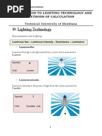 Dialux Illumination Project Report | PDF | Lighting | Components