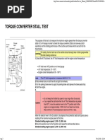 Automatic Transmission Stall Test Guide | PDF | Transmission (Mechanics ...