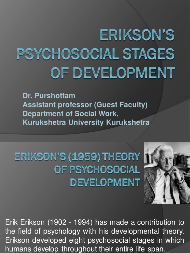 Erikson's Eight Stages of Development | PDF | Childhood | Cognition