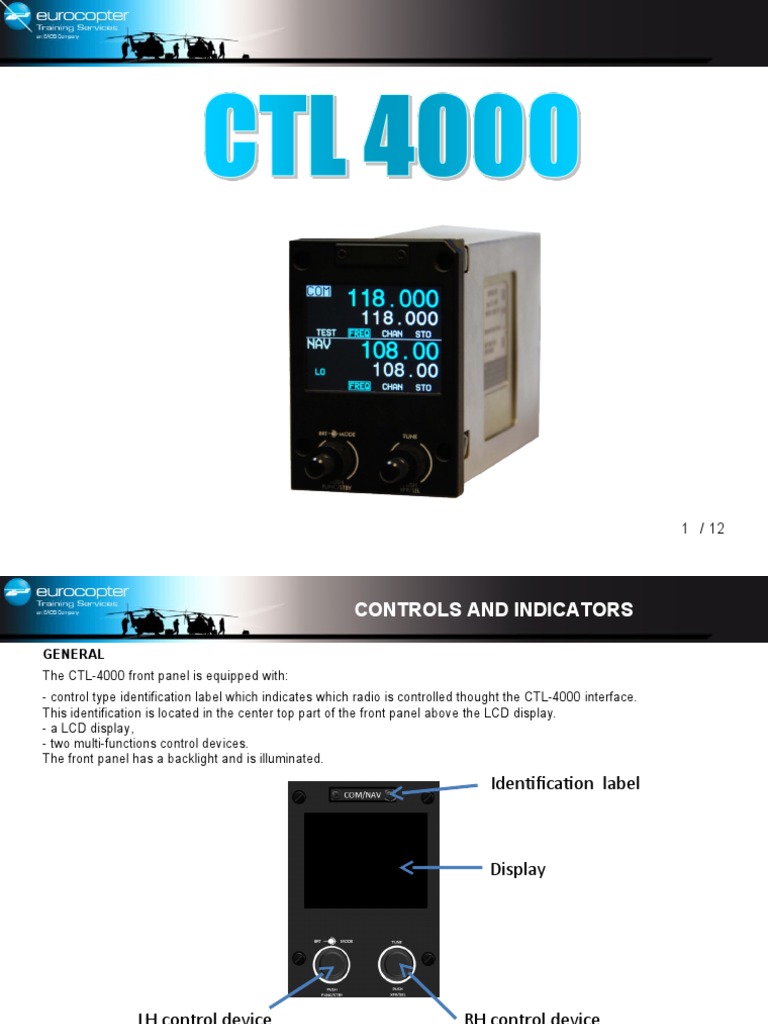 CTL 4000 - en | PDF