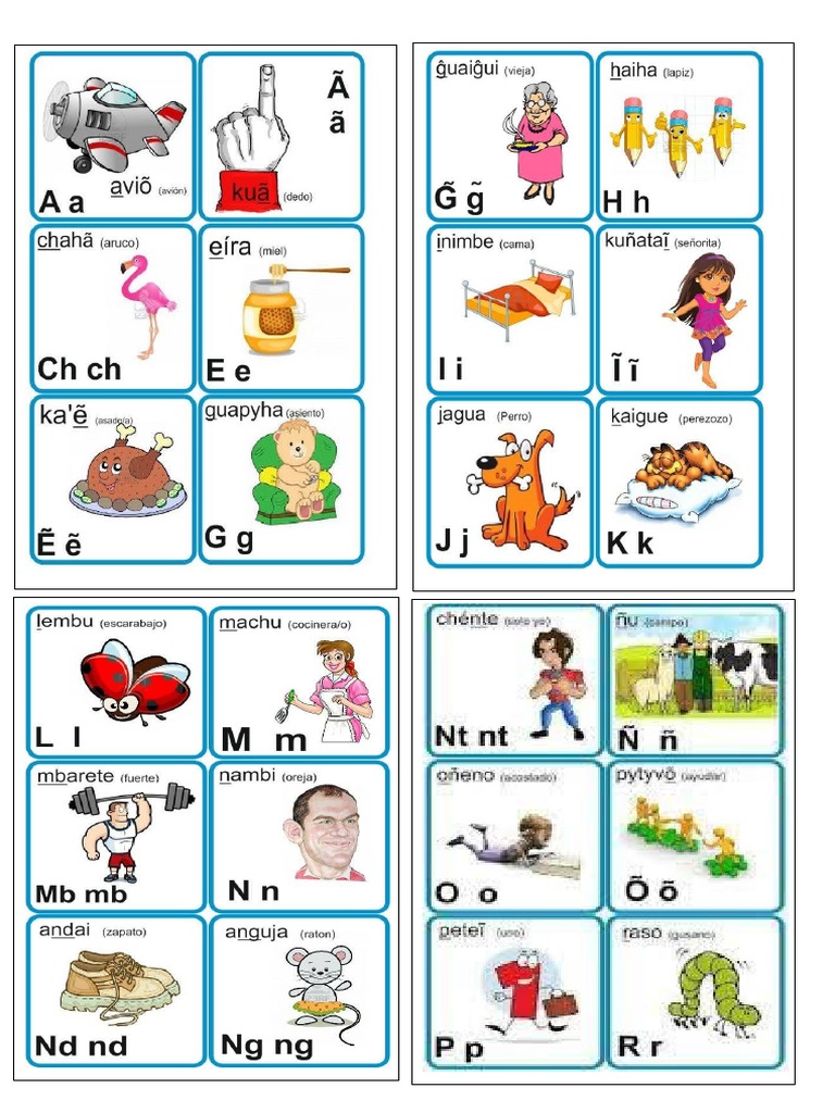 Abecedario Guarani | PDF