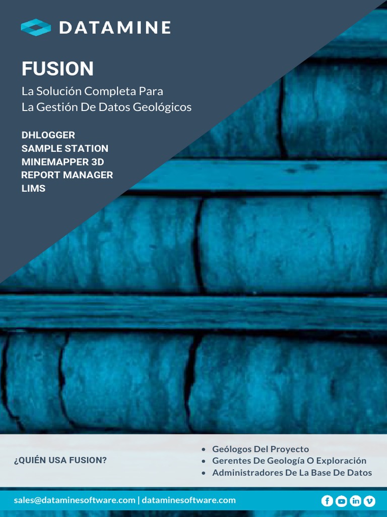Fusion Web Brochure Spanish Min | PDF | Bases de datos | Software