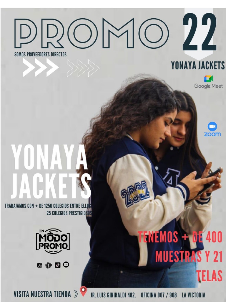 Cotizacion Tela Drill Creditex-Yonaya Jackets | PDF