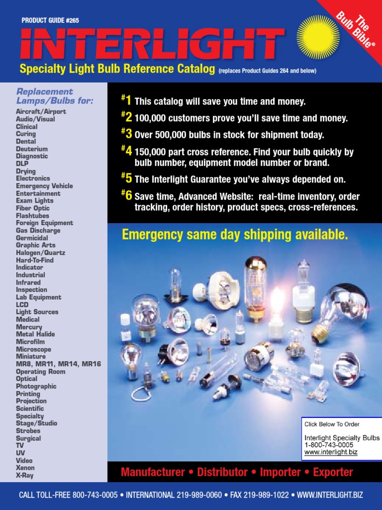 Interlight Catalog | PDF | Manufactured Goods | Equipment