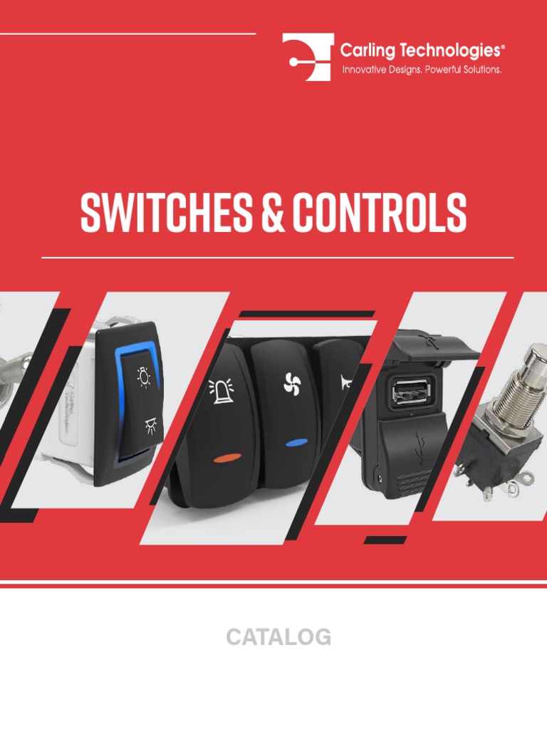 Switches & Controls: Catalog | PDF | Electrical Connector | Iso 9000
