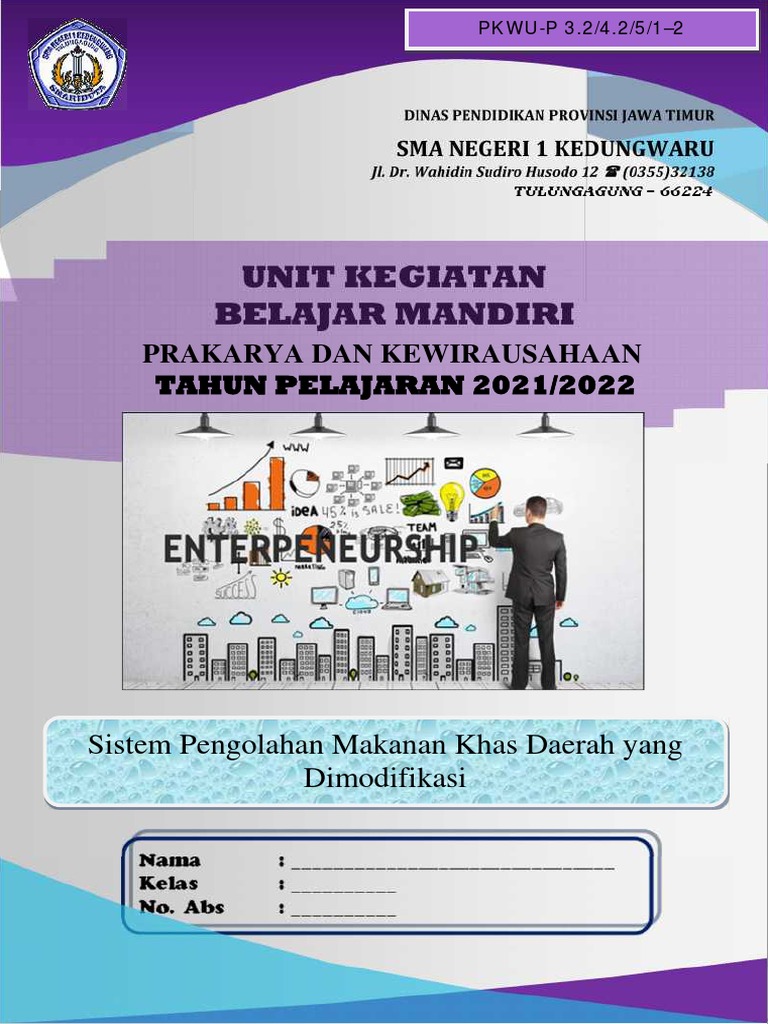 Ukbm Pkwu KD 3.2 Kelas Xii | PDF