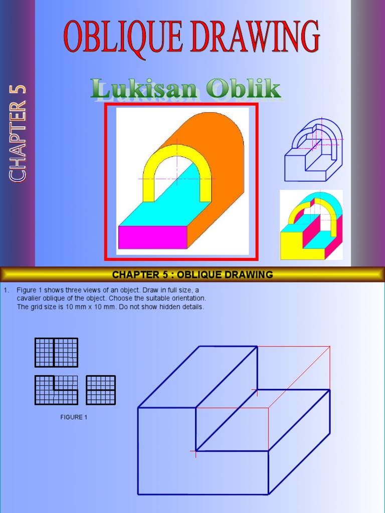Chapter 5 - Oblique Drawing | PDF