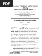 Contoh Akta Kuasa Menjual Notariil | PDF