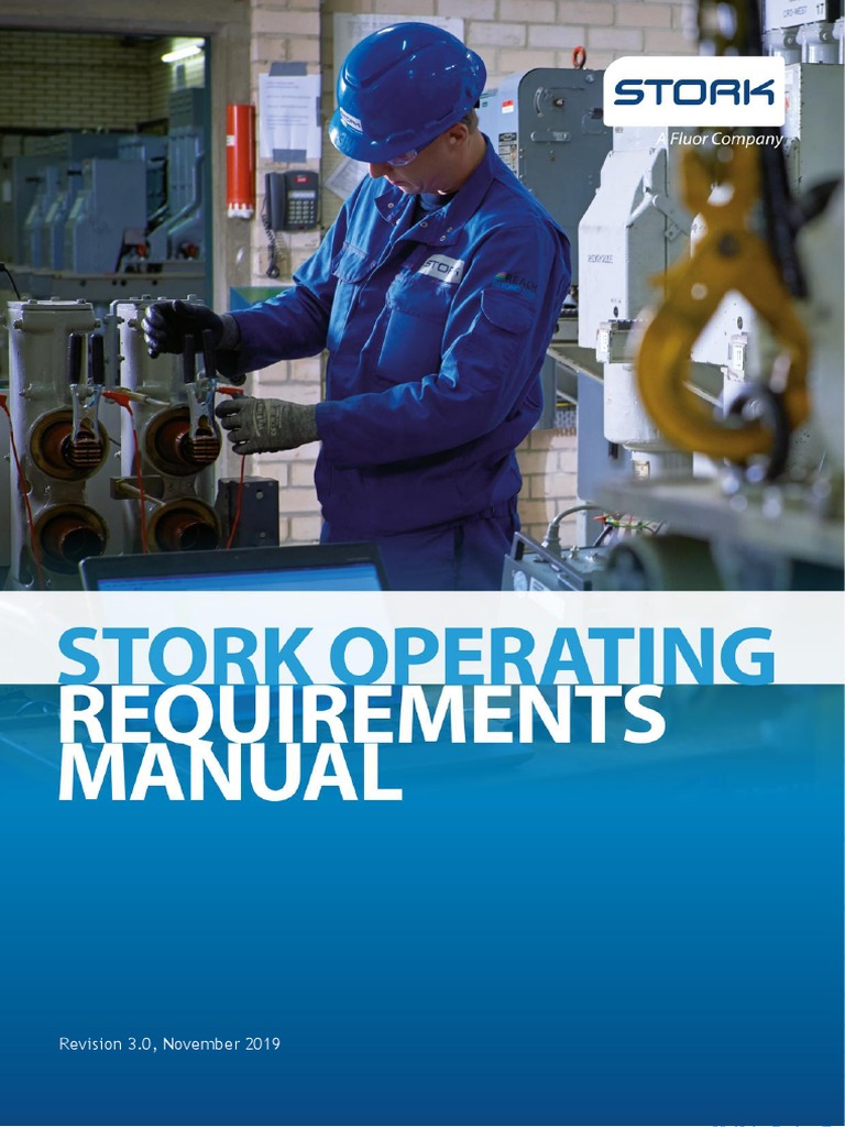 ST00.000.1000 Stork Operating Requirements Manual | PDF | Risk ...