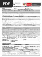 Matrícula Educativa SIAGIE 2.0 Chucuito | PDF