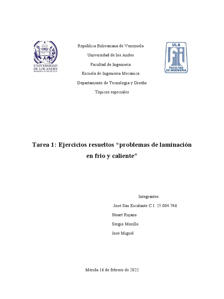 Ejercicios Topicos Especiales | PDF | Rieles | Mecánica