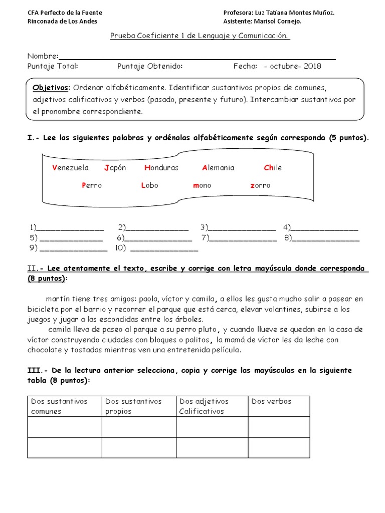 Gramatica 1 | PDF | Adjetivo | Verbo