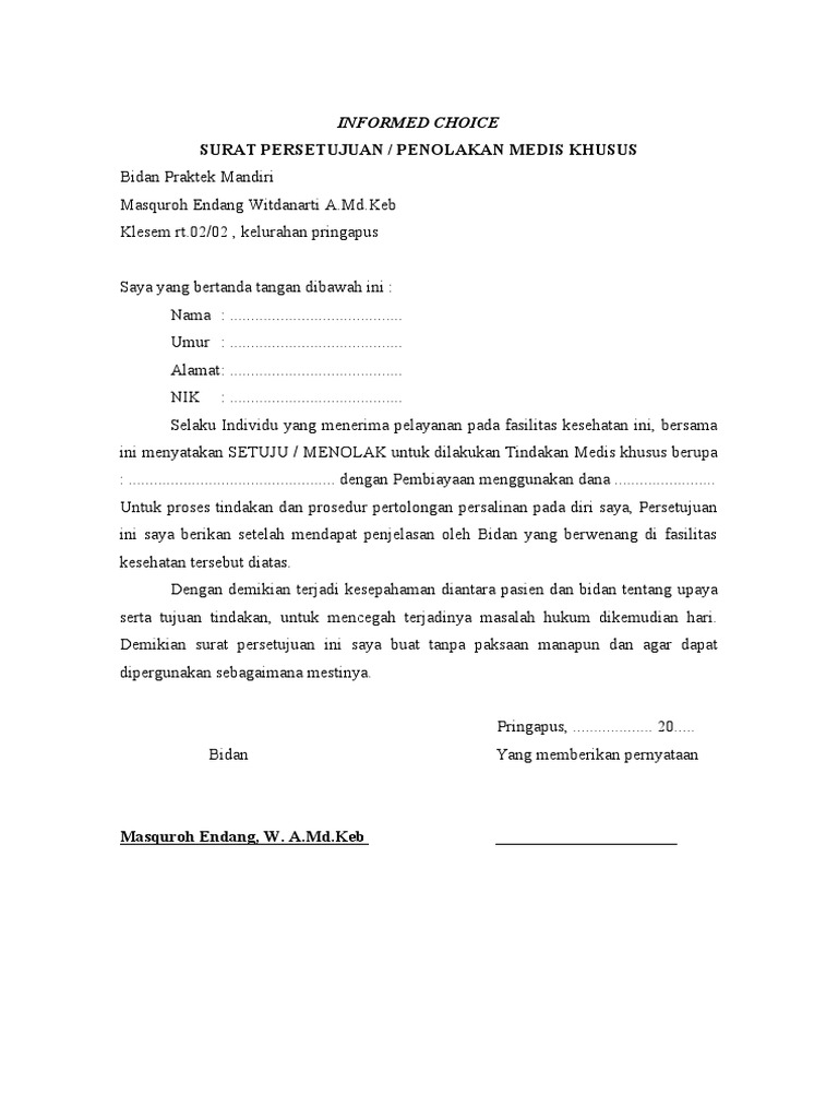 Informed Choice | PDF