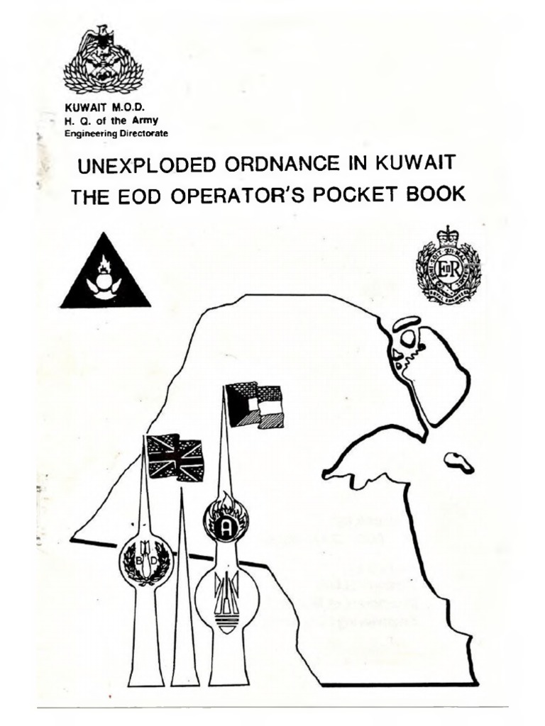 UXO in Kuwait EOD Operators Pocket Book | PDF | Shell (Projectile) | Fuze