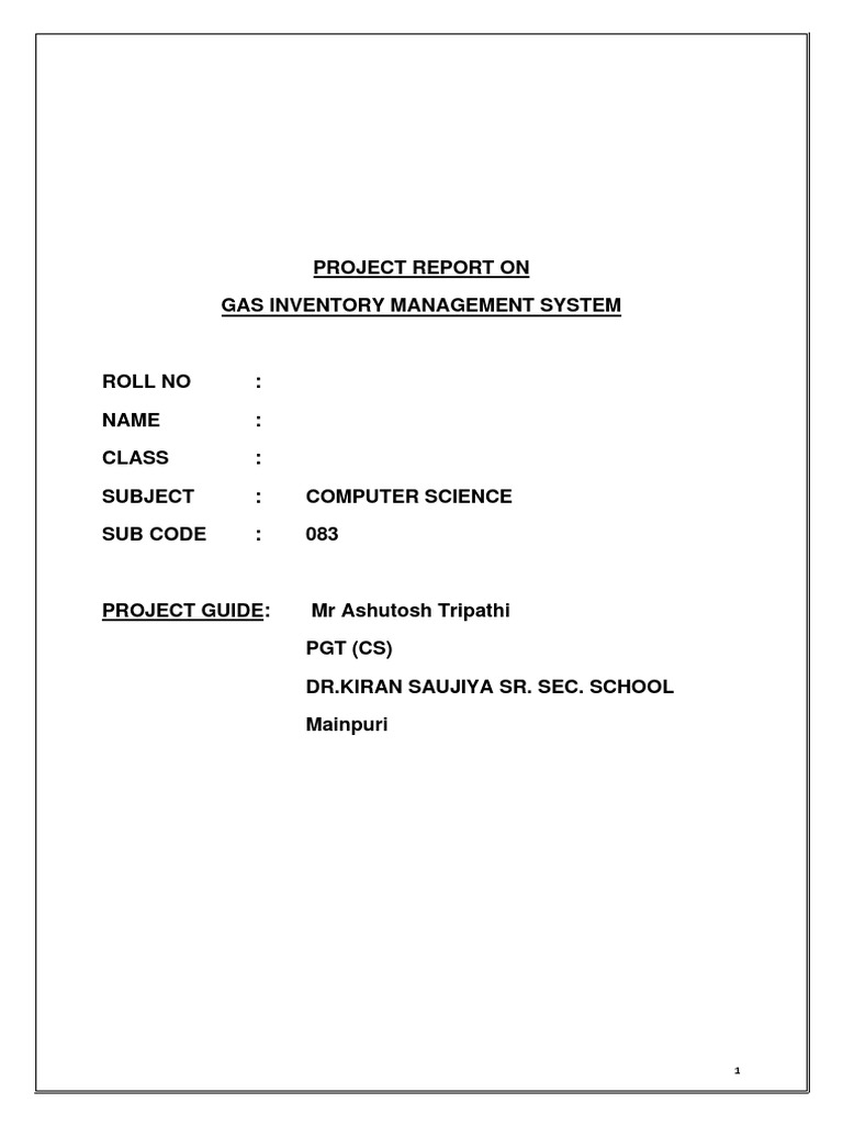6060 Gas Management System | PDF